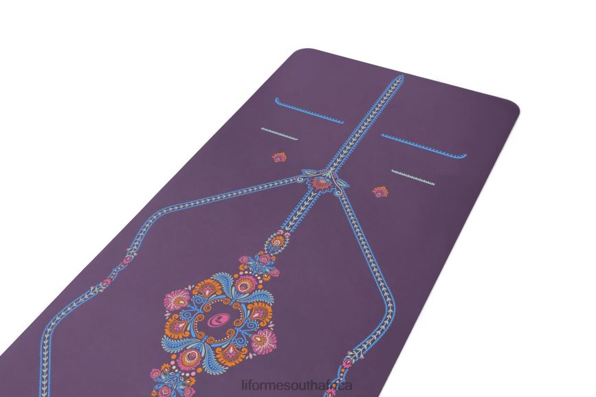 Yoga Mats Liforme Mindful Garden Yoga Mat Purple/Floral 6268613 ...